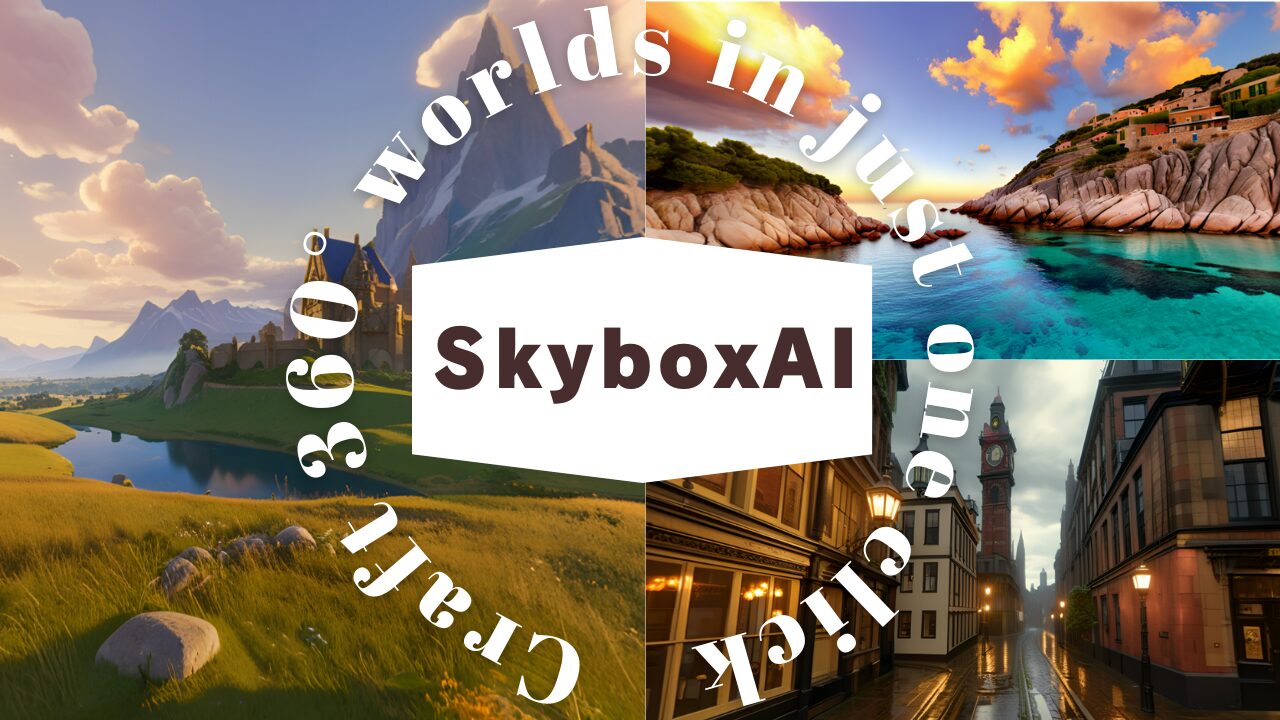 360度見渡せる世界を自動生成！Skybox AI使い方(無料有り)