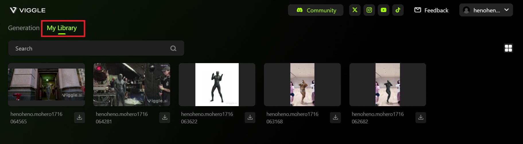 VIGGLE AIにWeb版登場！使い方とDiscord版との違い紹介！